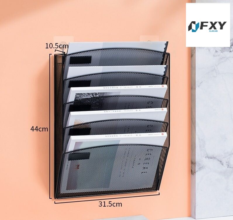 Настенный стеллаж для файлов 32х10х40 см многофункциональный бестселлер