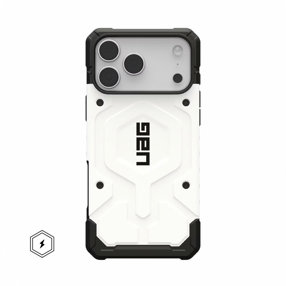 Чехол UAG Pathfinder для iPhone 17 Pro Max белый (White)