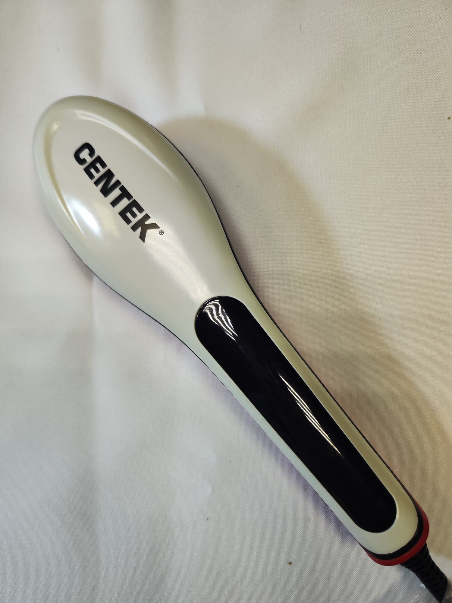 Выпрямитель CENTEK CT-2060, керамический, быстрый нагрев, 230°С, дисплей, красный — фото 1