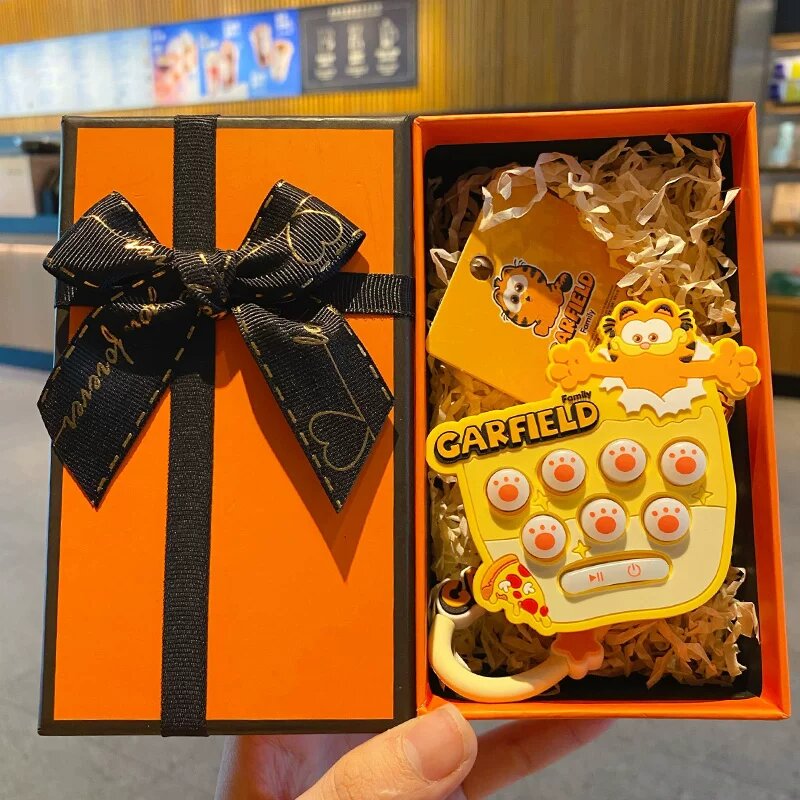 Новый оригинальный брелок-игрушка «Гарфилд: Молоток-убийца» 2024 года для женщин, изысканный кулон для рюкзака, милый