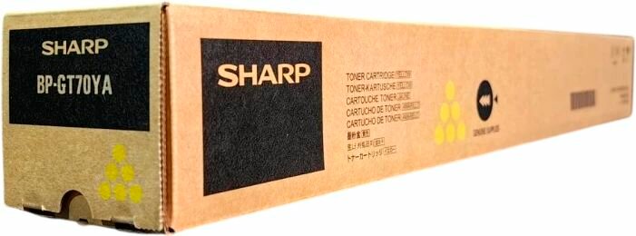 Тонер-картридж желтый BPGT70YA для Sharp BP50C26/ BP50C31/ BP50C36