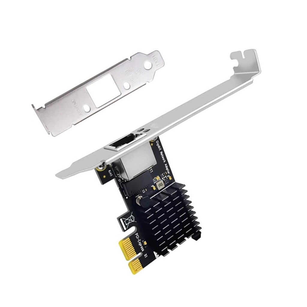 RTL8111H Pcie X1 Сетевая Карта Gigabit Ethernet RTL8111H Адаптер RJ45 Lan PCIe