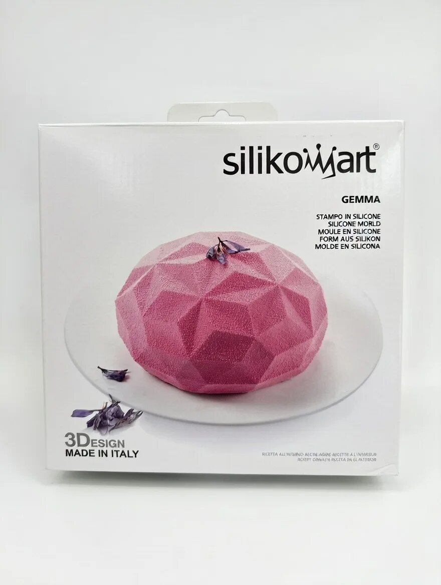 Форма для приготовления пирогов и кексов Silikomart Gemma 18 х 9 см силиконовая