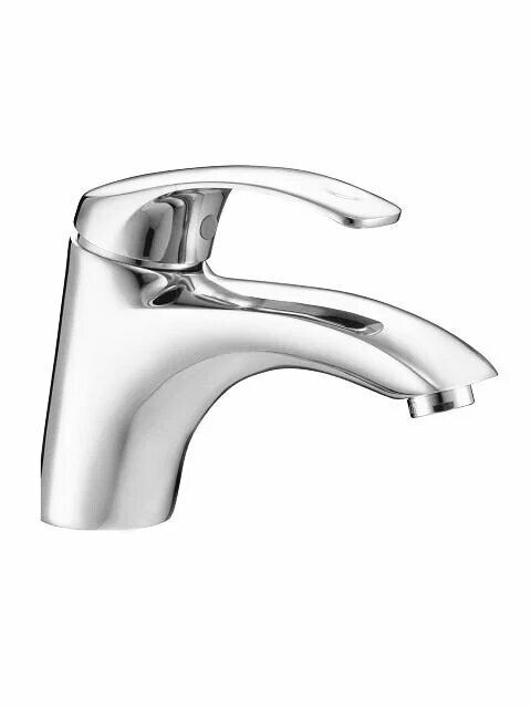 Смеситель для раковины BOOU B8174-1J хром, глянцевый, кран для ванной в раковину, из латуни, рычажный, с керамическим картриджем