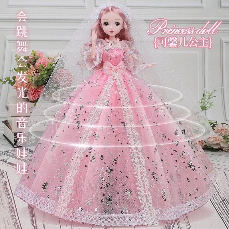 2024 Новый набор кукол Барби, поющих и танцующих, подарочная коробка, принцесса, игрушка для девочек