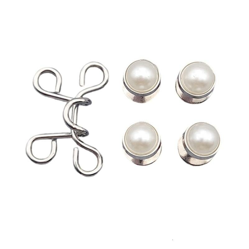 Отстегивающиеся клипсы для брюк с металлическими пуговицами, 5