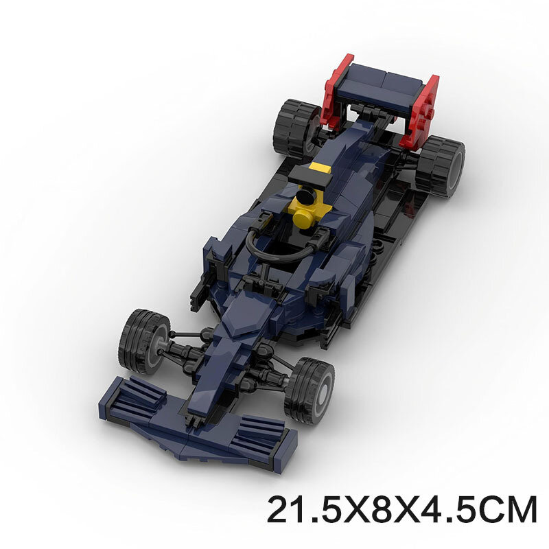 Creative Racing MOC-60442 Formula F1 Red Bull RB16 модель орнамента из небольших строительных блоков