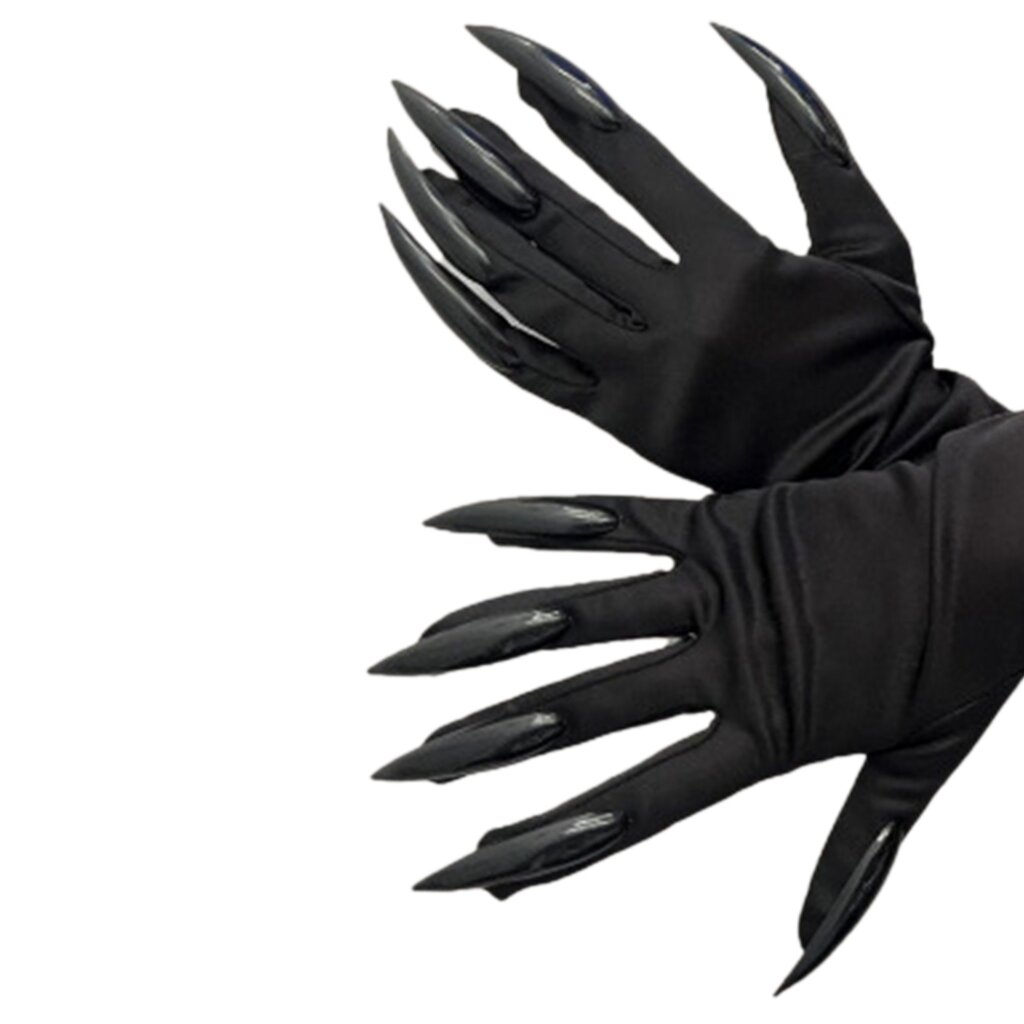 Длинные рукавицы со страшными дьяволами, перчатки для рук духов, перчатки для рук трупов, перчатки для жнецов с когтями для празднования Хэллоуина