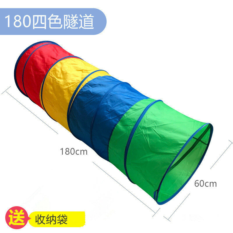 Детский туннель для ползания, трубка для ползания, оборудование для сенсорной интеграции в детском саду, игрушка с отверстиями, детская палатка для дома, для родителей и детей