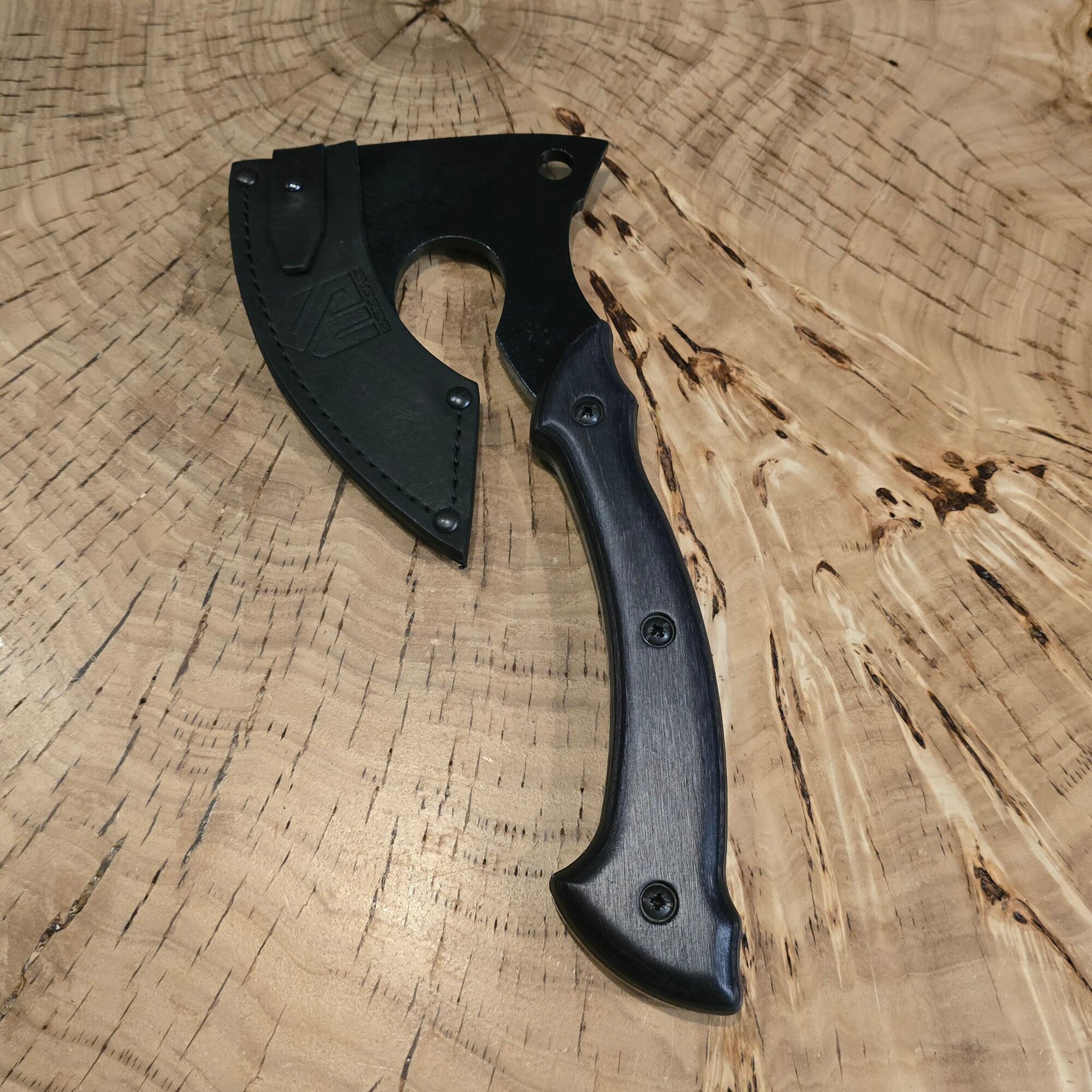 Топор Малый разделочный с чехлом, сталь 45, рукоять ясень