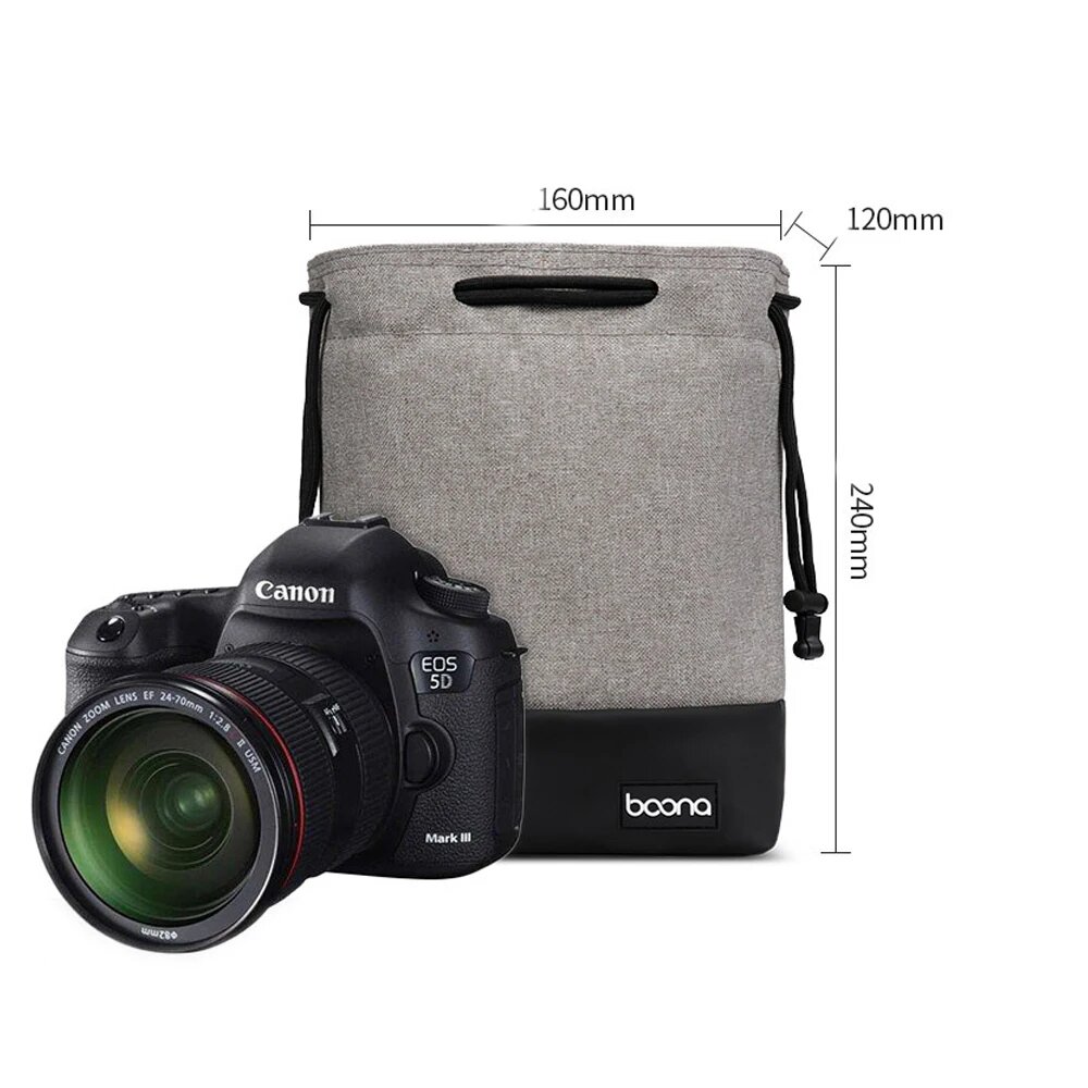 Сумка для фотоаппарата BOONA, Large Gray