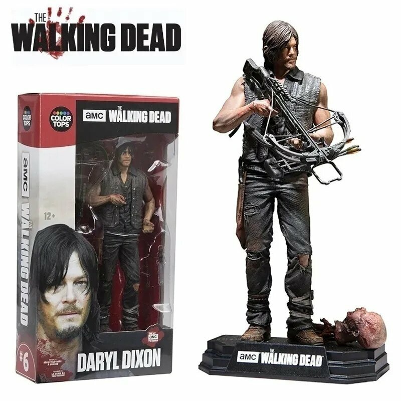 Экшн-фигурка Ходячие мертвецы Дерил Диксон. /The Walking Dead Daryl Dixon 18 см