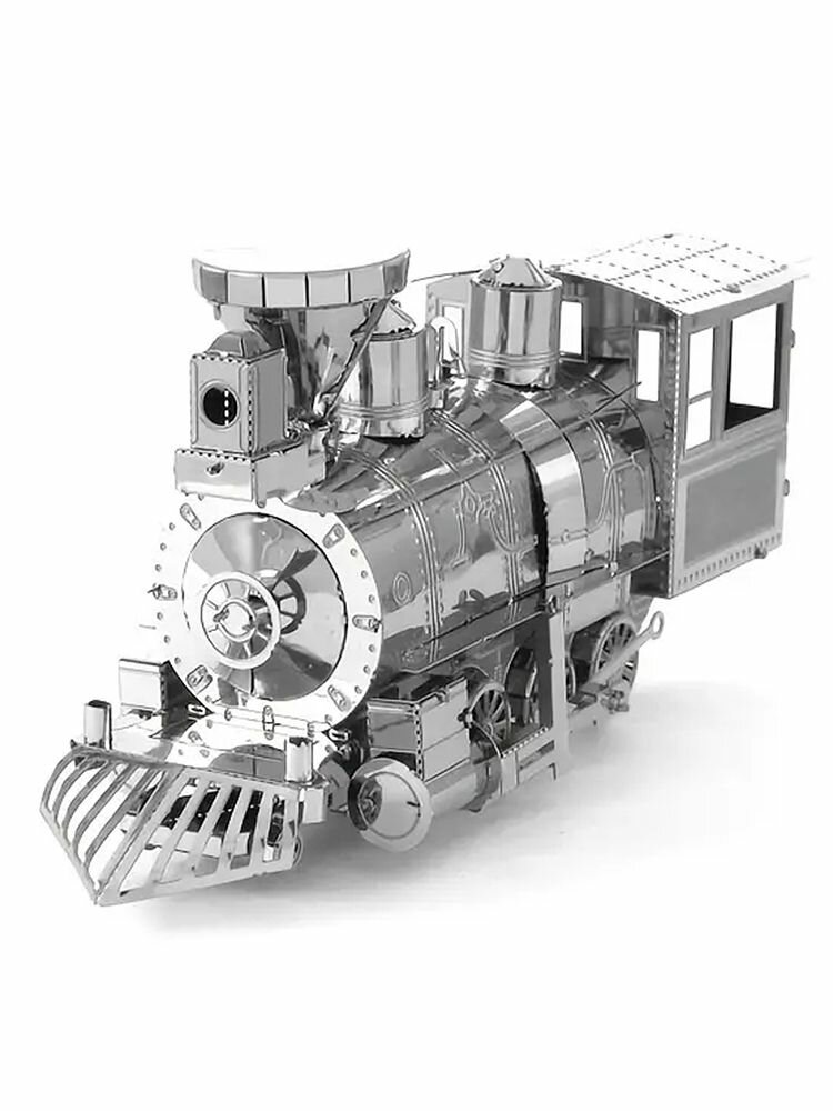 3D стереоскопическая головоломка из нержавеющей стали DIY креативная модель Поезд