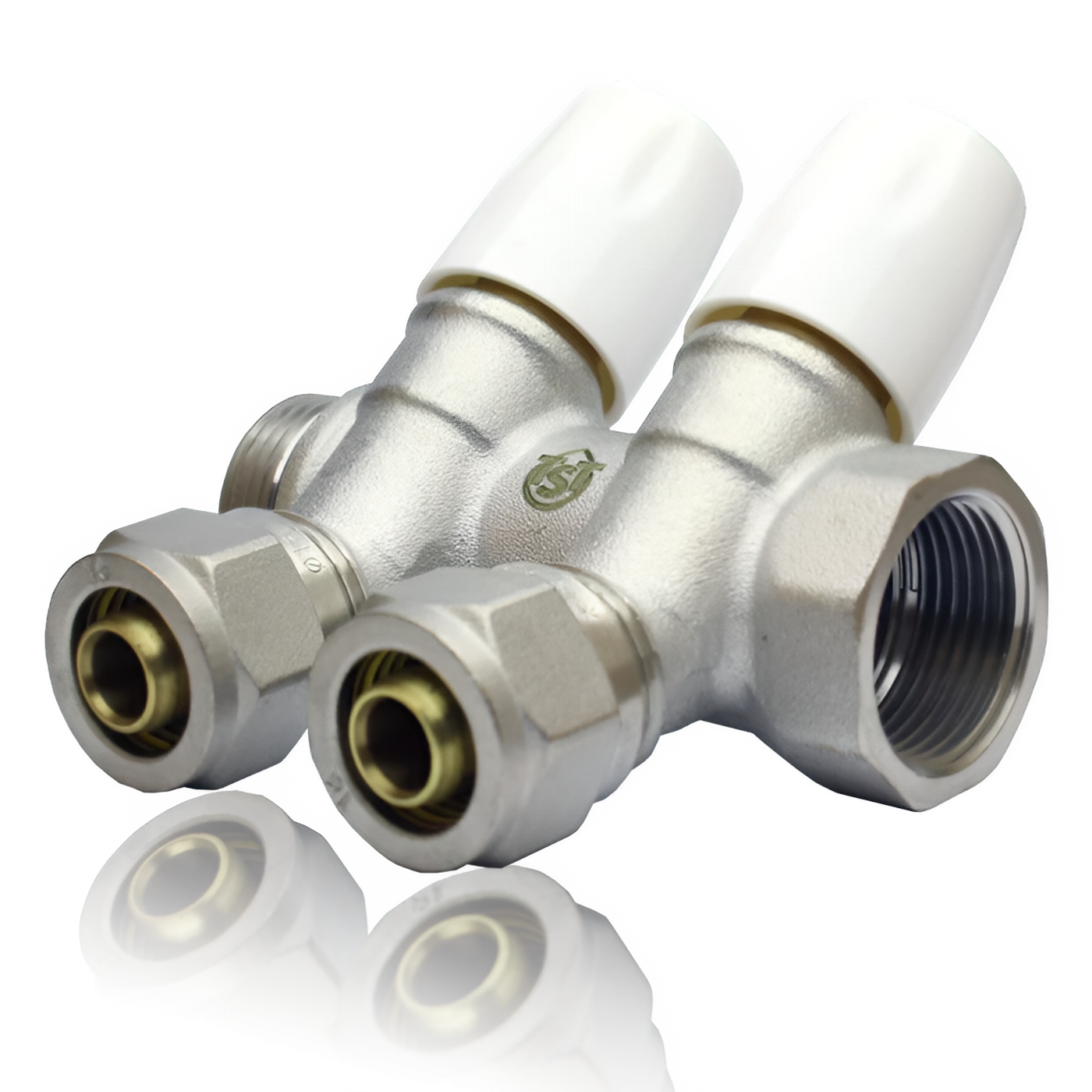 Коллектор TST регулир. вентилями и цангами 3/4x16x2 выходами