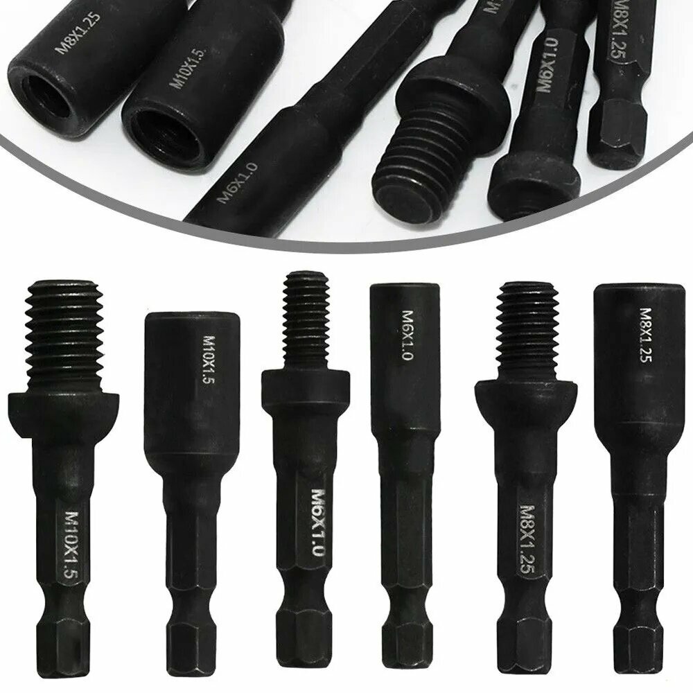 Набор Адаптеров для Крепления Подвесных Болтов и Резьбовых Вставок M6-M10