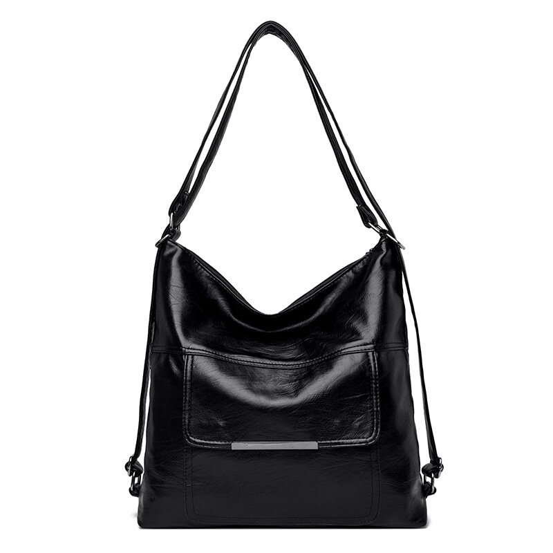 2023 retro women's bag multi-purpose bag large capacity single shoulder crossbody backpack women's backpack high quality trendy soft bag