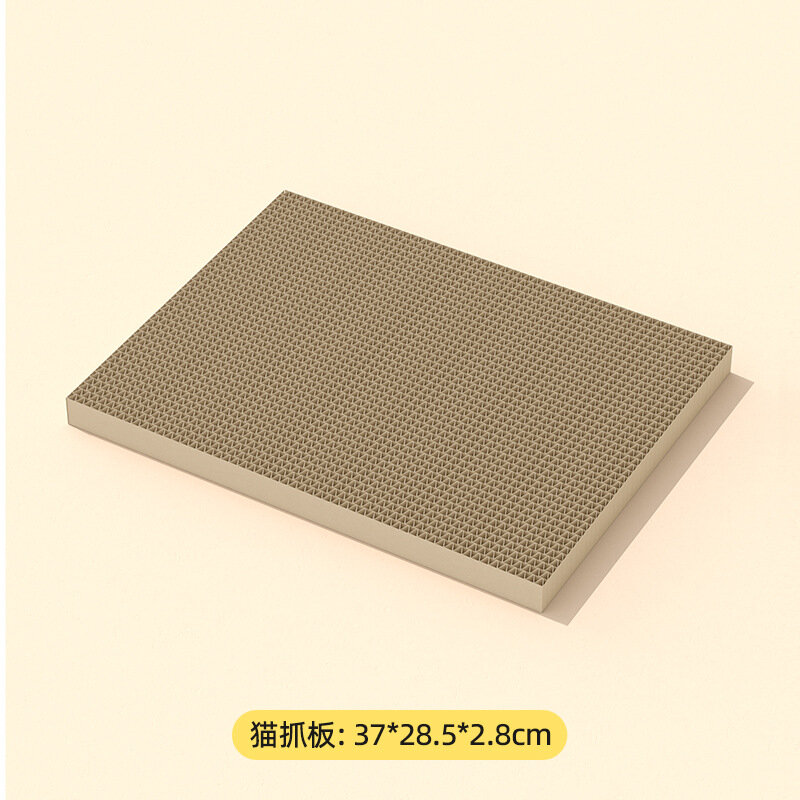 Кровать для кошек в закрытой картонной коробке, креативная внутренняя коробка из гофрированного картона для царапания, замена формы из картона