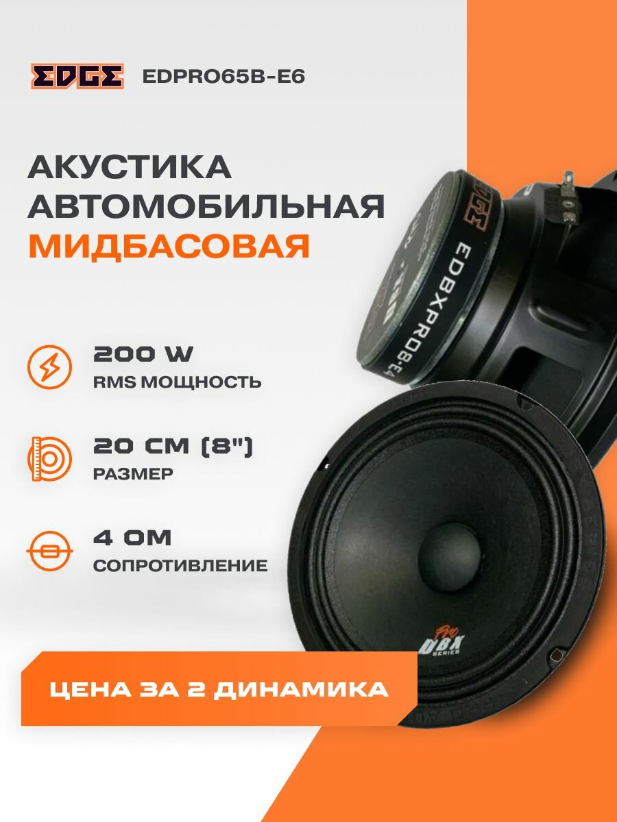 Акустика EDGE EDBXPRO8-E4