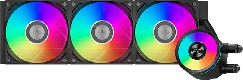 Система водяного охлаждения PcCooler DA360 Pro ARGB Soc-AM5/AM4/1200/1700/1851 черный 4-pin 33.8dB A
