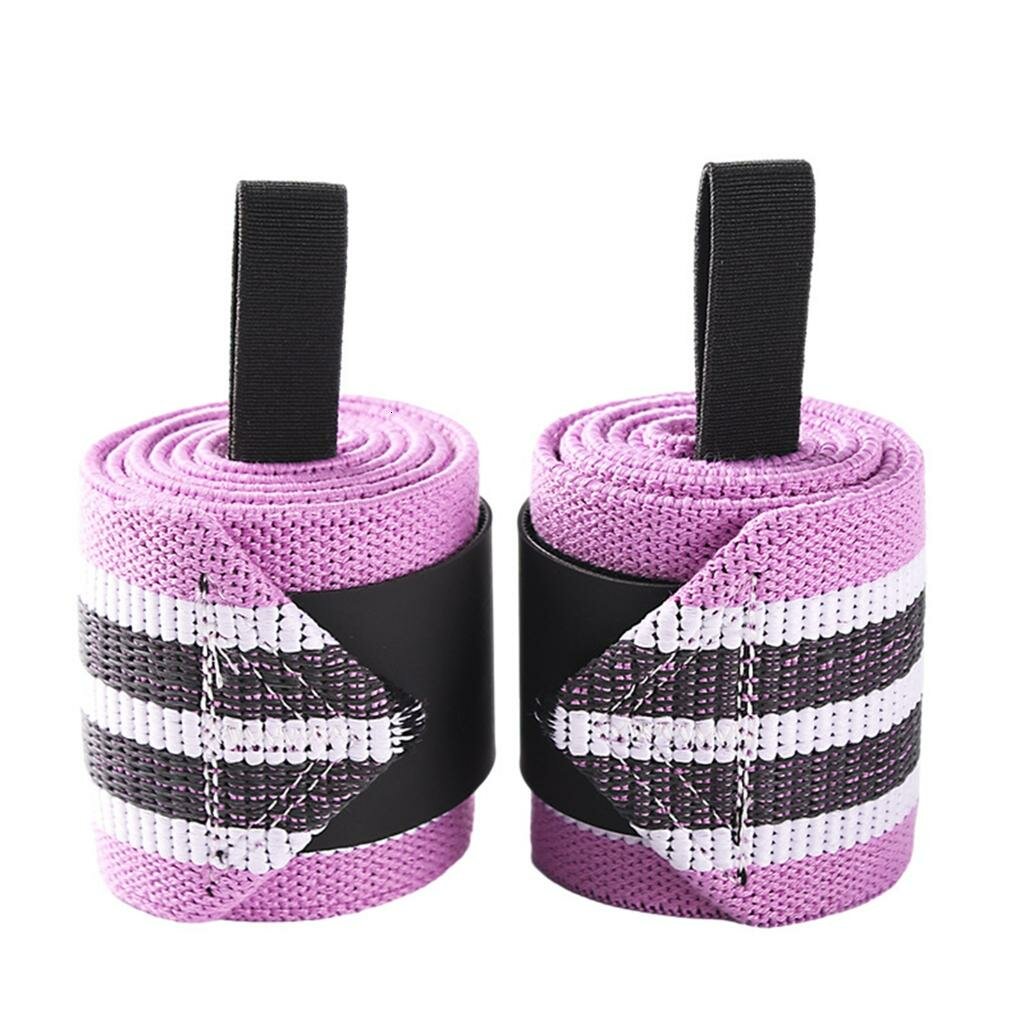 Наручные бандажи для фитнеса и спорта, Фиолетовый