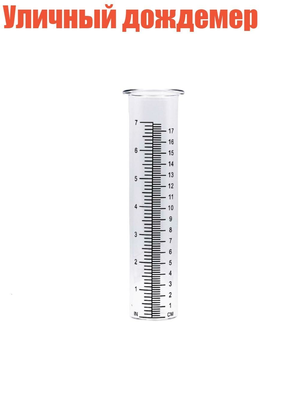 Уличный дождемер, Дождемер 21 см