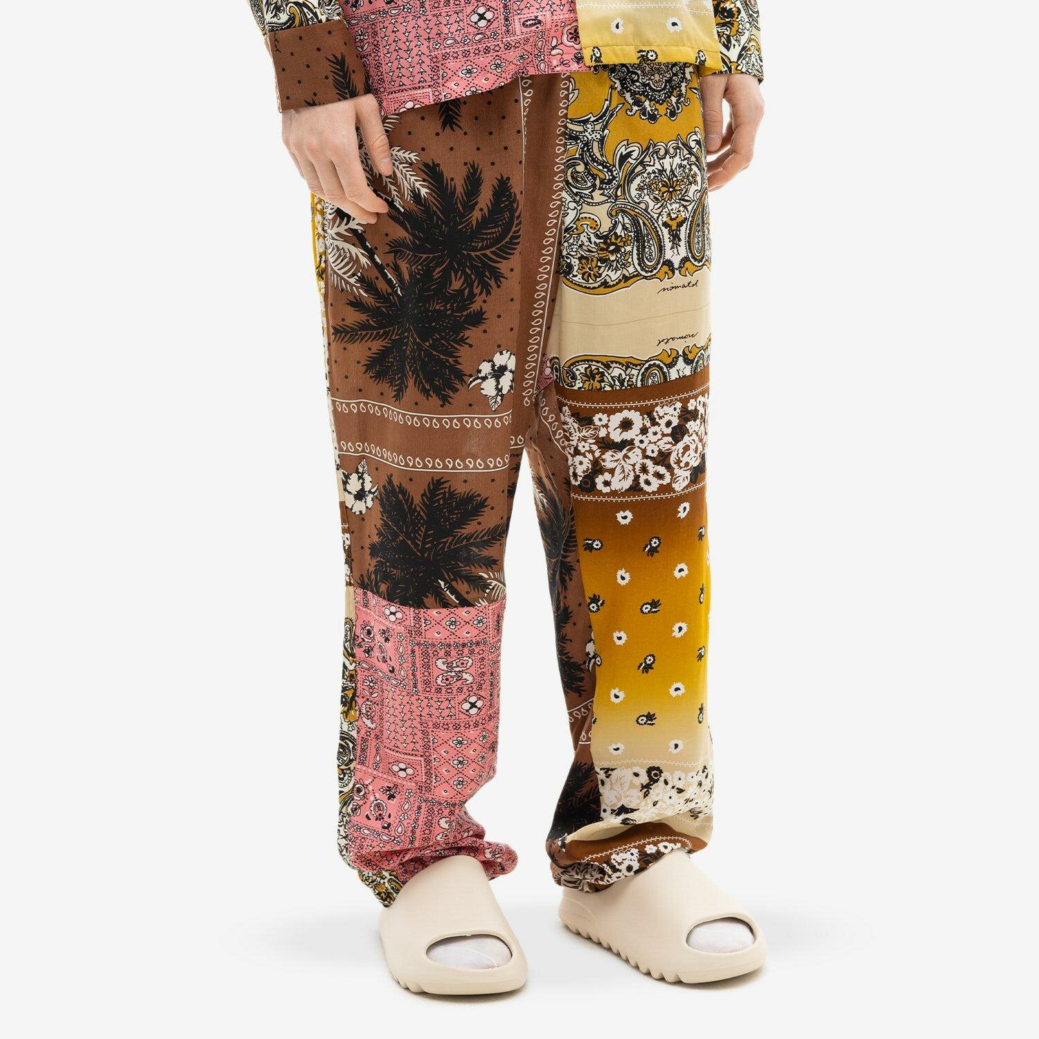 Брюки NOMARHYTHM TEXTILE БРЮКИ NOMA T.D. PATCHWORK EASY PANTS, размер 4 — фото 1
