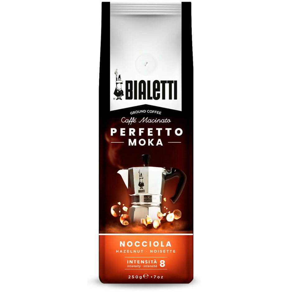 Кофе молотый Bialetti Moka Nocciola (орех), 250г