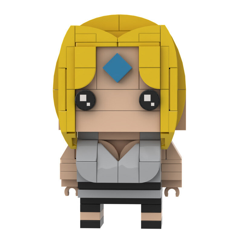 MOC набор строительных блоков Наруто серии игрушки Brickhead Абердин пятого поколения Наруто Сенджу Цунаде