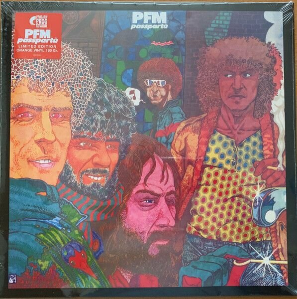 PREMIATA FORNERIA MARCONI (italo-prog) - Passpart (LP, Limited Edition, Reissue, Stereo, Orange, 180 Gr.) Виниловая Пластинка