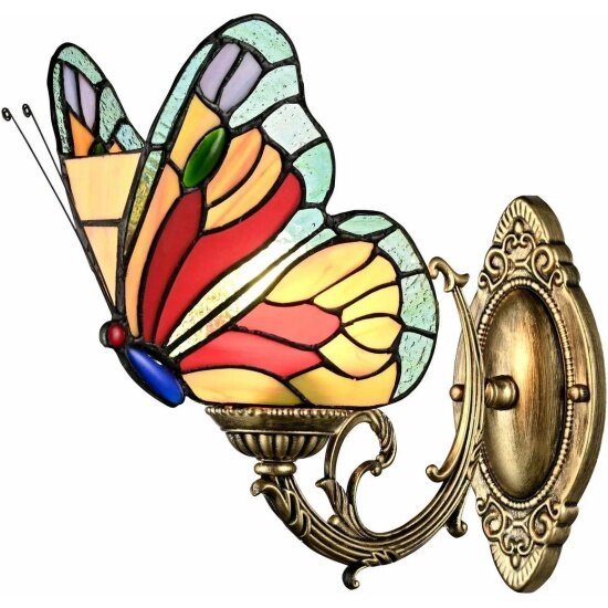 Настенный светильник Velante Стиль Tiffany 893-801-01