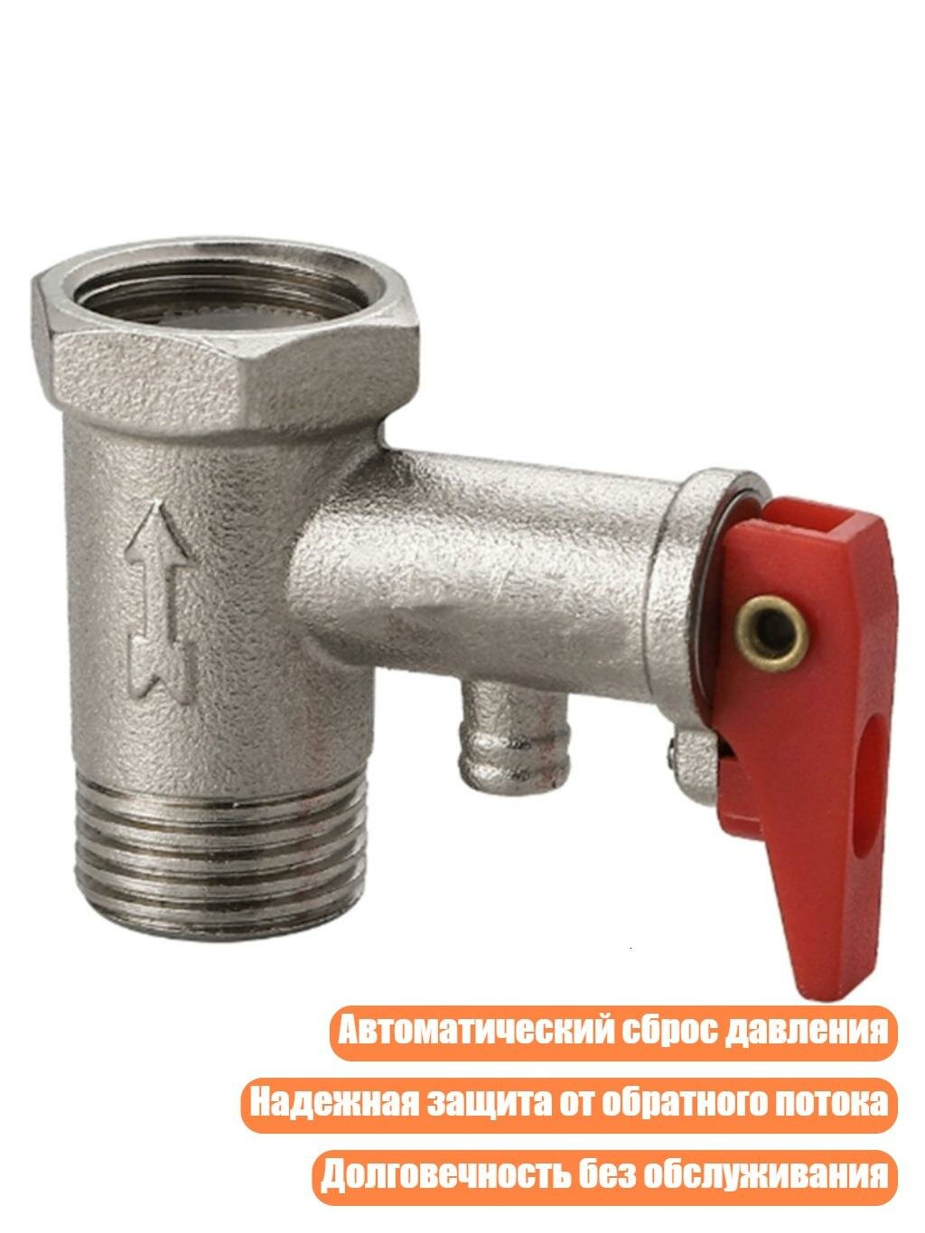 Предохранительный клапан для водонагревателя