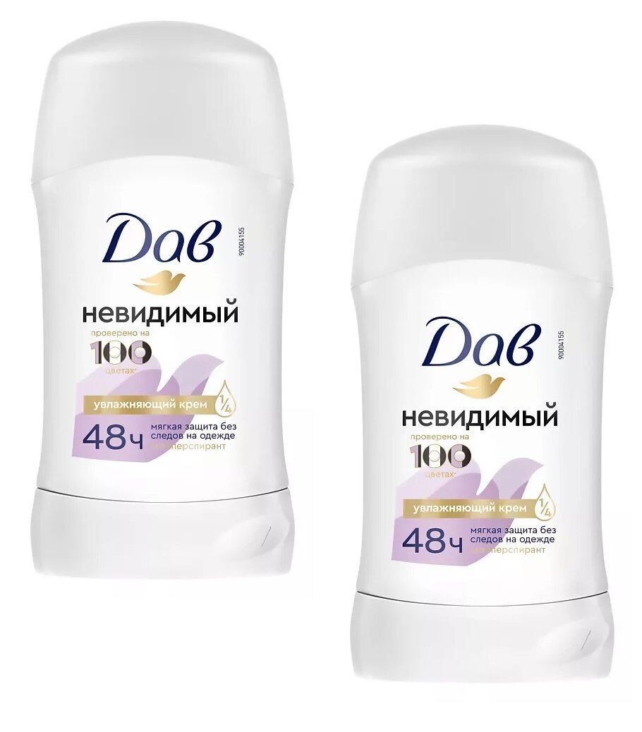 Део-стик Дав Нежность пудры, 40мл 2шт