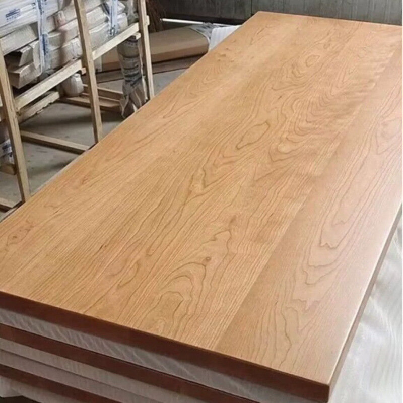 2025 Североамериканская вишневая древесина, цельная столешница, цельная доска, белый дуб, подъемная столешница, натуральная белая ясень, доска для подоконника