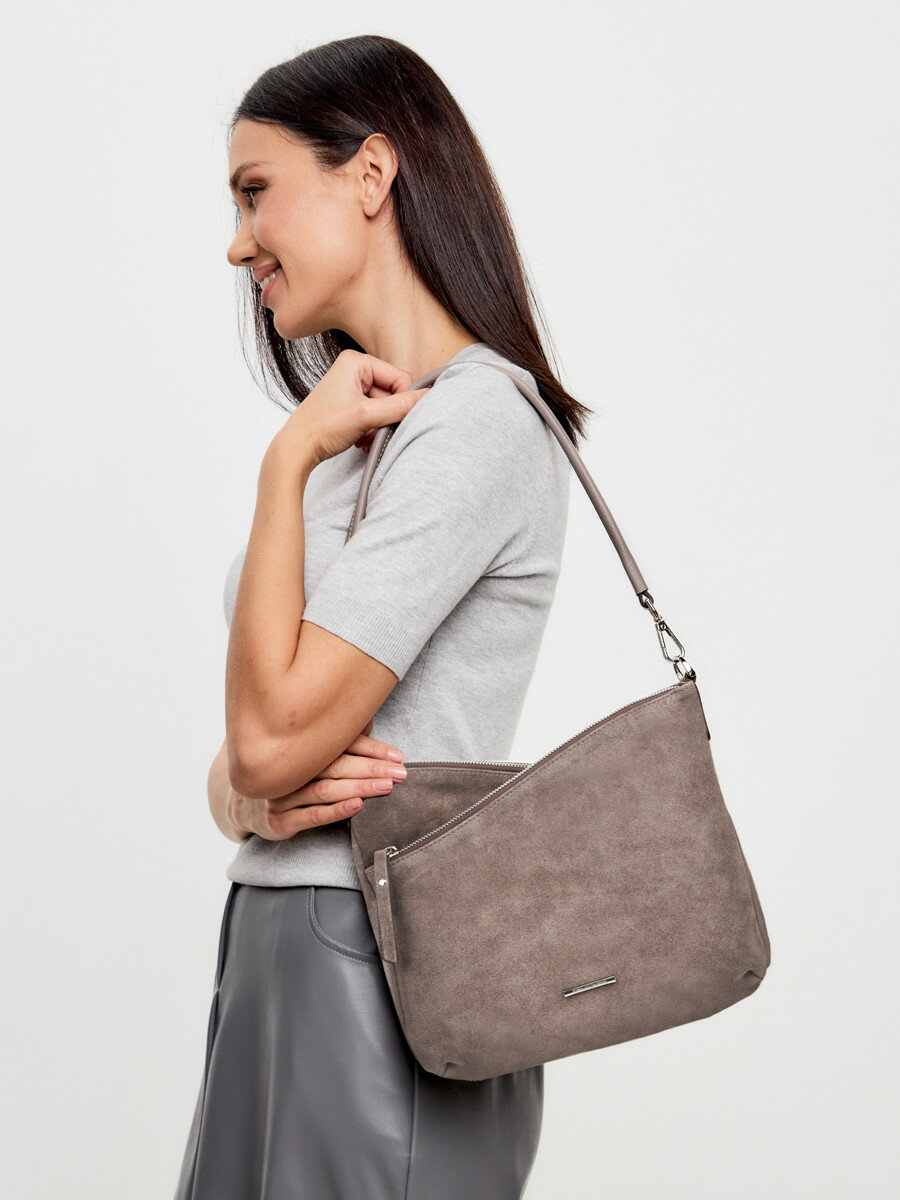 FIATO COLLECTION 2795 FIATO замша маус (98705) черного цвета из натуральной кожи