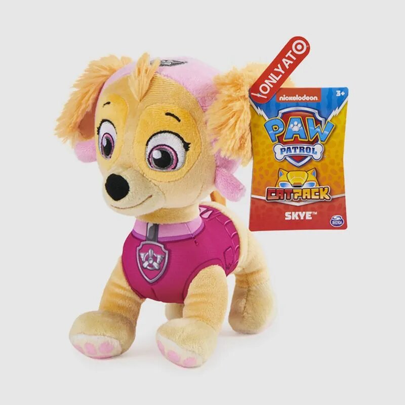 Spin Master Nickelodeon Paw Patrol Cat Pack Plush Toy Set / Детский подарочныйнабор с плюшевой игрушечной собаки, подходящий для мальчиков и девочек от 3 лет и старше, подарки-сюрпризы