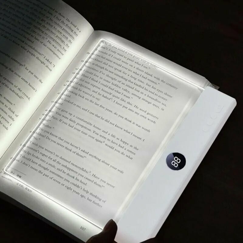 Светодиодная LED закладка, с регулировкой света для чтения книг в темноте