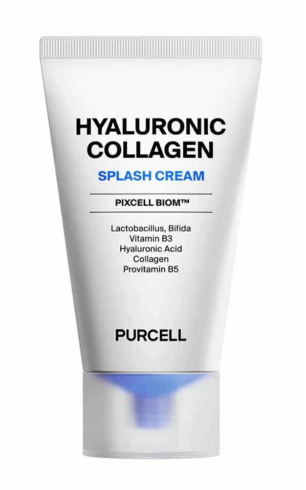 Лёгкий крем с коллагеном и пробиотиками Purcell Pixcell Biom Hyaluronic Collagen Splash Cream, 50 мл