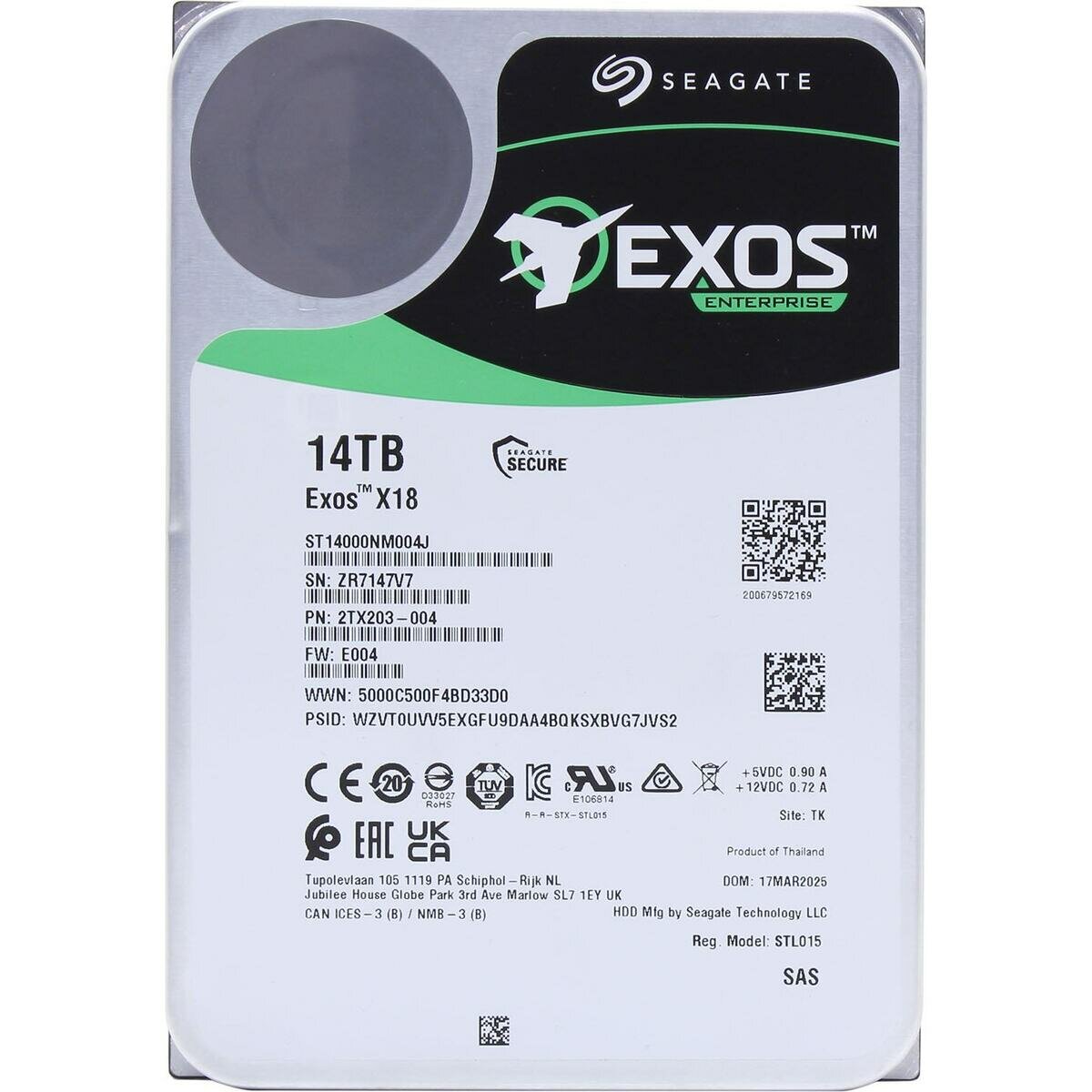 Seagate Exos X18 ST14000NM004J