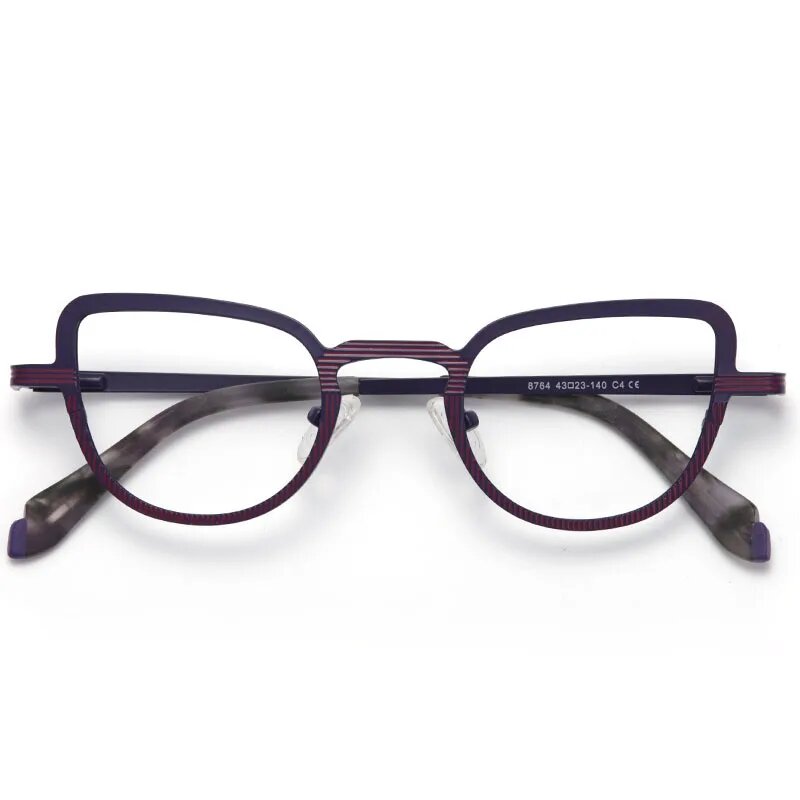 Женские очки "кошачий глаз" MUZZ Ultem C4, Фиолетовый
