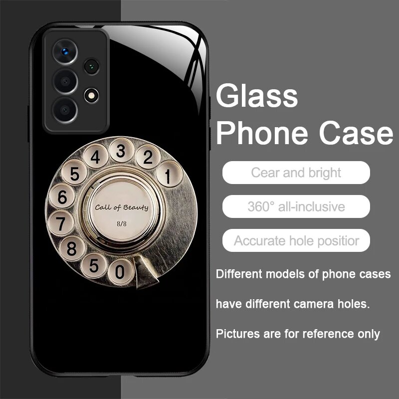 Чехол Galaxy S24 Ultra ретро циферблат, стекло, PT-P1149T2