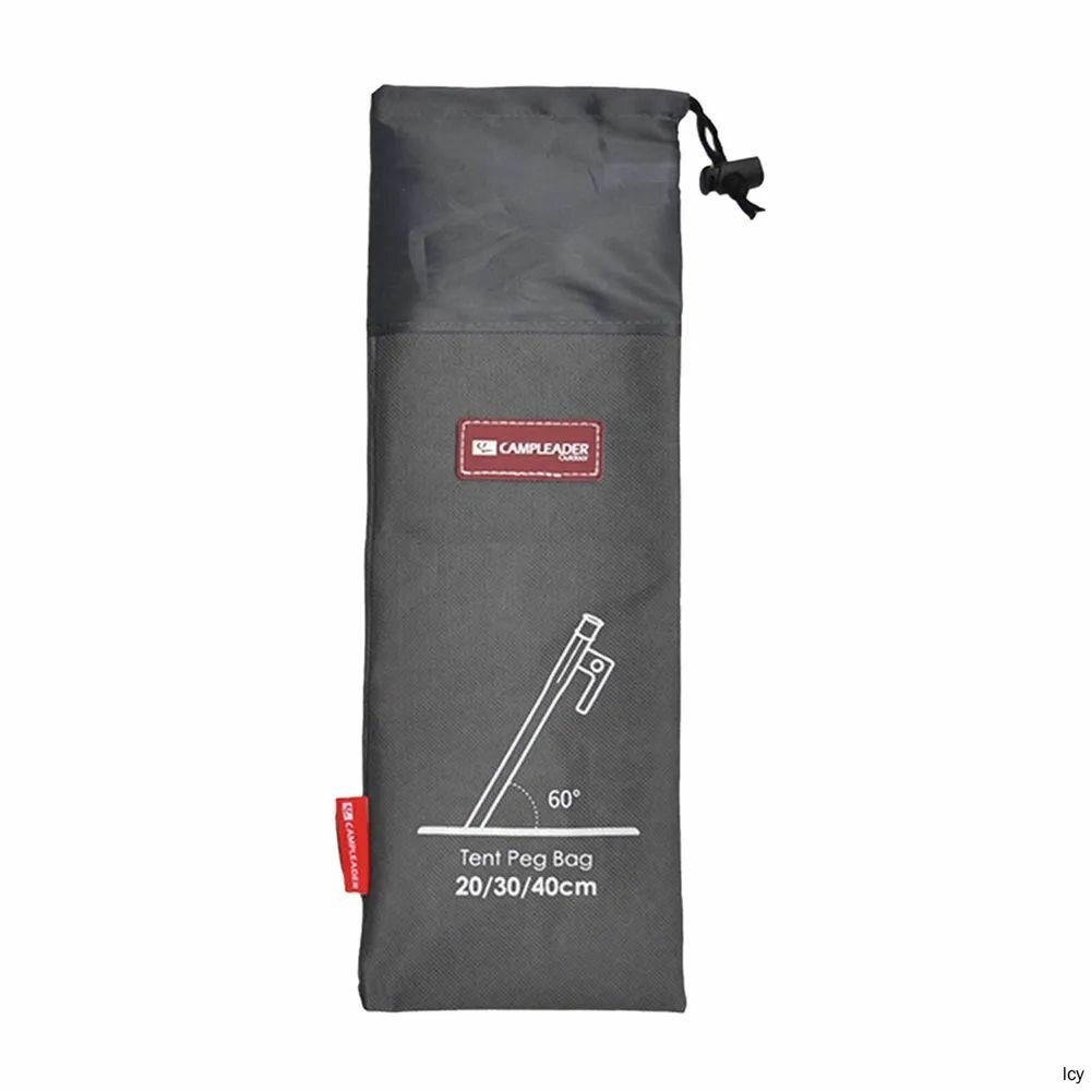 Сумка-чехол для хранения колышков для палатки, мотыг, молотка, веревки, аксессуаров для кемпинга, водонепроницаемая, портативная, из оксфордской ткани, размер M