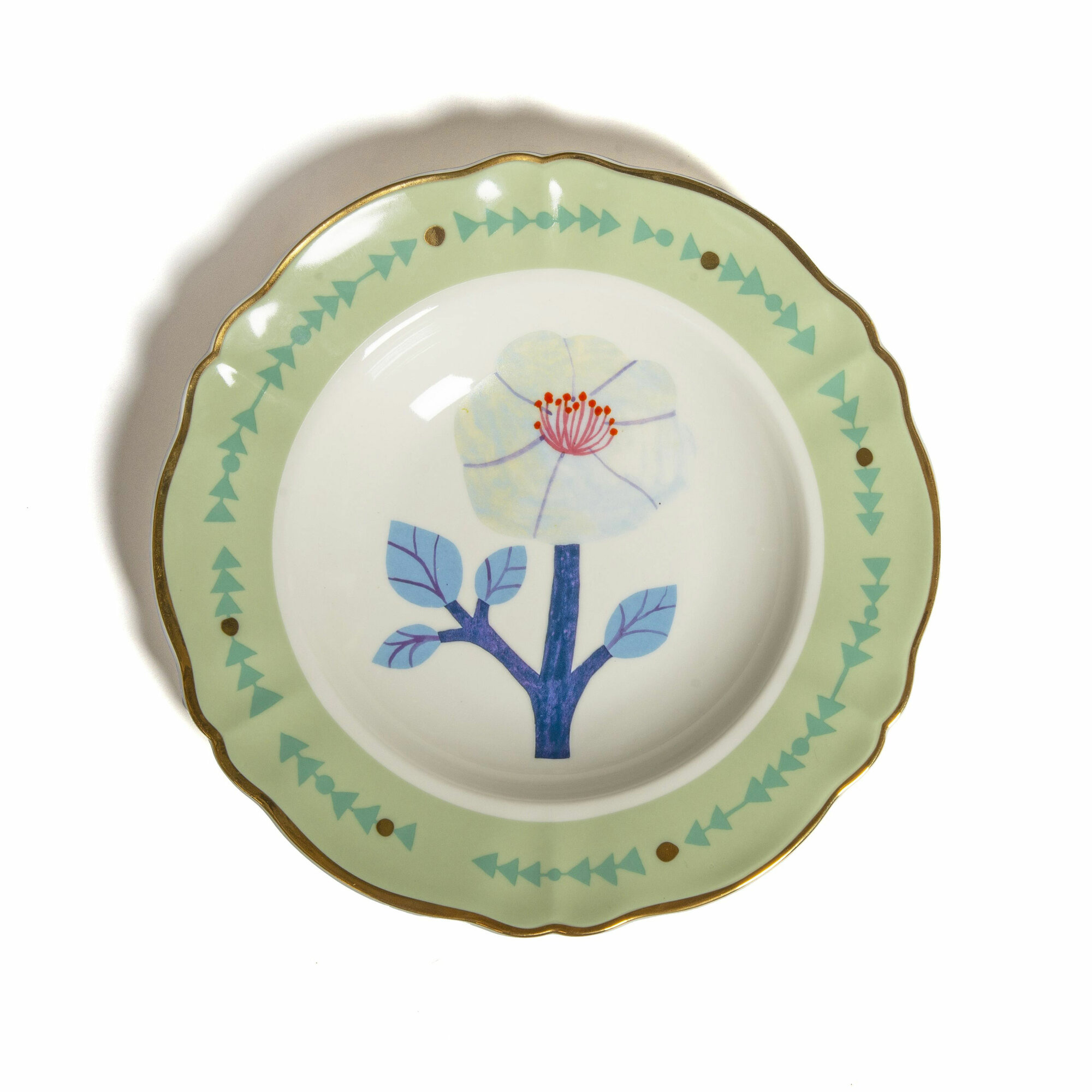 Глубокая тарелка Bitossi Home Botanica Ibisco BOT00006