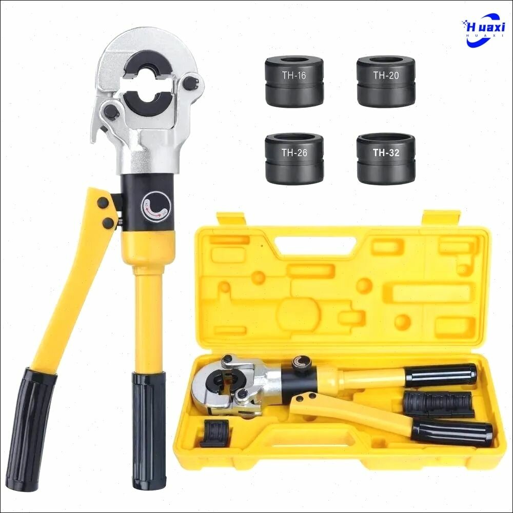 Пресс клещи обжимные для труб TH 16, 20, 26, 32