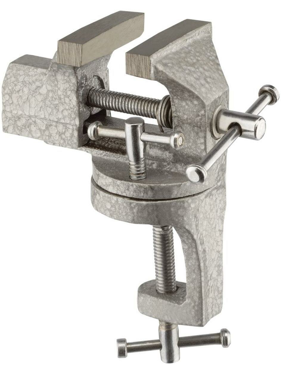 Тиски настольные поворотные 50мм, BERIL, (493050)