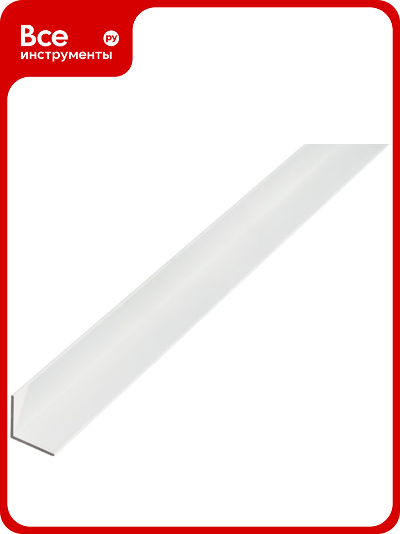 Уголок ALBERTS алюминий, серебристый, 40x40x2х2000 мм 474669