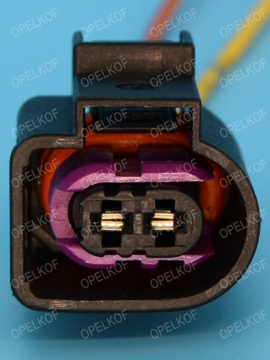 Разъем 4D0971992B (2pin) для генератора VAG (Volkswagen, Skoda, Audi)