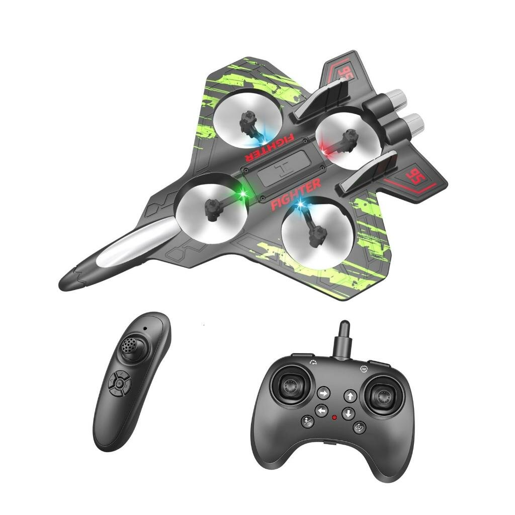 Детские пенопластовые дроны, Зеленый - гравитация