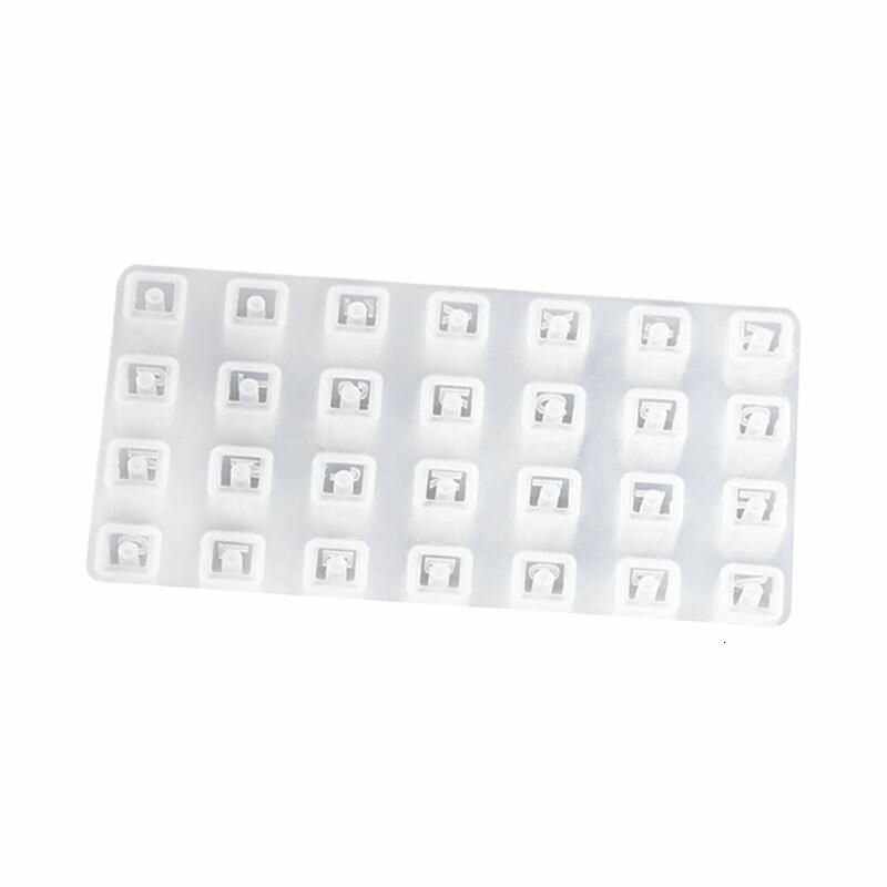 Силиконовая форма для браслетов с буквами и цифрами