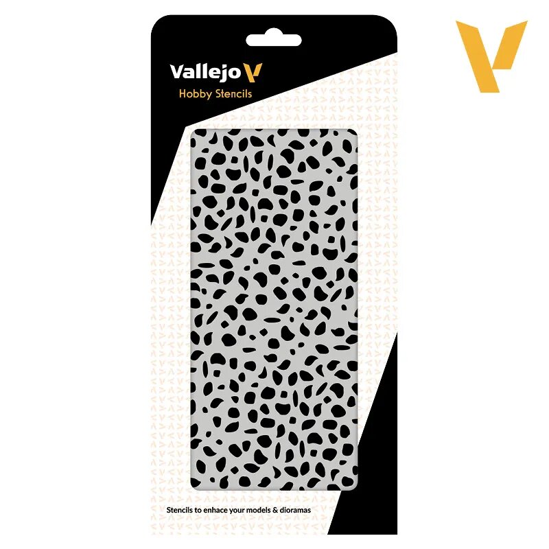 Трафареты для покраски аэрографом Vallejo - Luftwaffe WWII Spots Camo
