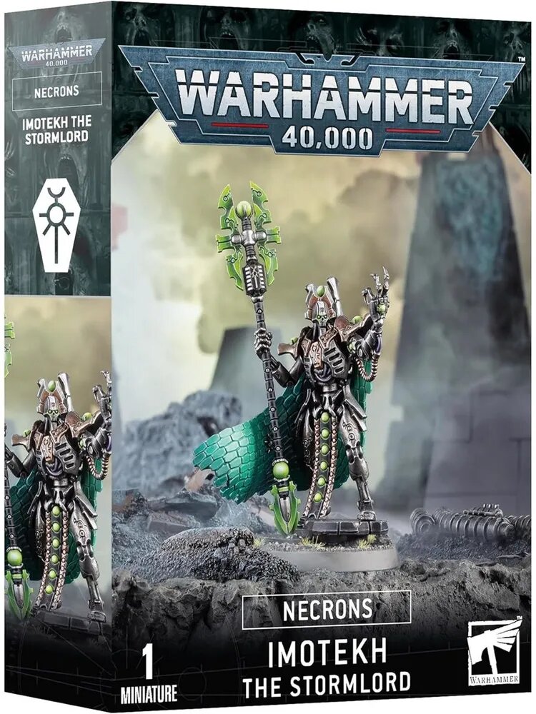 Миниатюры Warhammer 40,000: Necrons: Imotekh The Stormlord